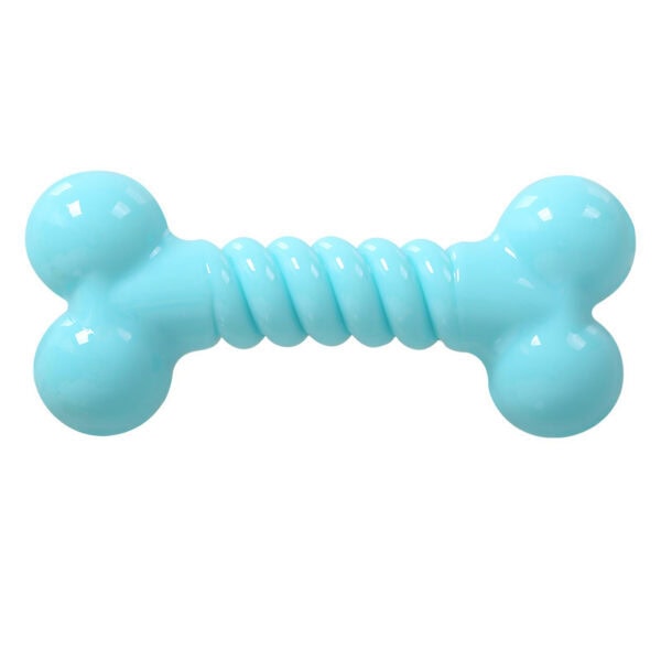 TPR Dental Dog Bone Toy | Candy Color Chew & Fetch Toy